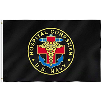 Oersted US Navy Hospital Corpsman Flags Indoor Outdoor Decoration Home ...