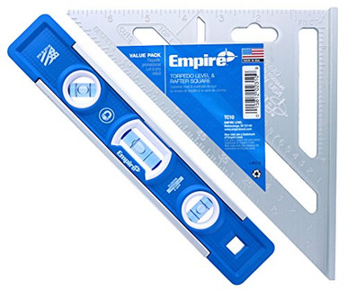 Empire EM819 True Blue 9Inch Heavy Duty Magnetic Aluminum Torpedo Level ...