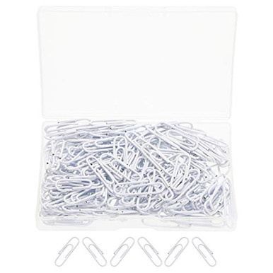 Tupalizy 28mm Small Vinyl Coated Paper Clips Bookmarks Smooth ...