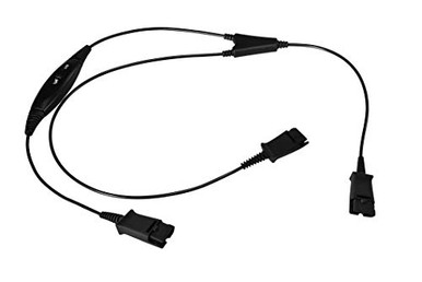 Supervisor Splitter YCord with Switchable Mute Button and Volume ...