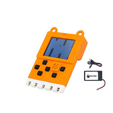 Kittenbot Meowbit CardSized Retro Computer Video Game Console Codable Console for Microsoft ...