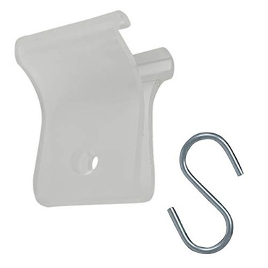 SharpTank Ceiling Grid Clips 60 Pc Kit of Clear Clips and Ceiling Hooks ...