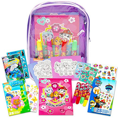 Paw Patrol Bag with Activity Set ~ Paw Patrol Super Activity Set Bundle ...