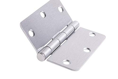 Global Door Controls 35 in x 35 in Brushed Chrome Plain Bearing Steel ...