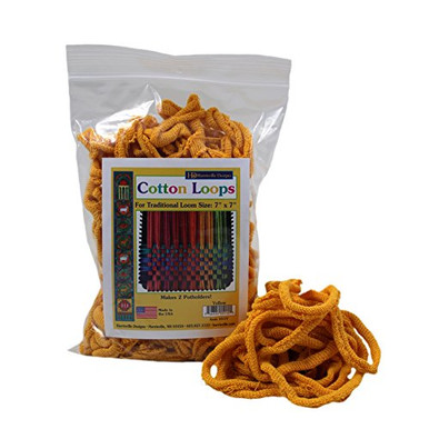 Friendly Loom Potholder Cotton Loops 7 Traditional Size Loops Make 2 ...