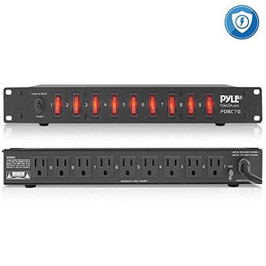 PDU Power Strip Surge Protector 150 Joule 9 Outlet Strips Surge ...