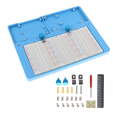 Makeronics 7 in 1 Blue RAB Holder and 3PCS 400 Points Solderless ...