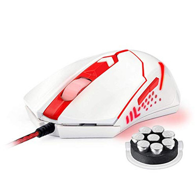 Redragon M601WA Wired 6 Button Gaming Mouse Red LED Backlit Ergonomic ...