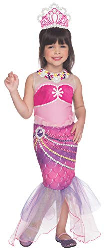 Rubies Barbie and The Pearl Princess Lumina Costume Child Medium ...