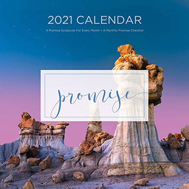 2021 Promise Calendar Christian Calendars Photos Bible Verses Planner ...