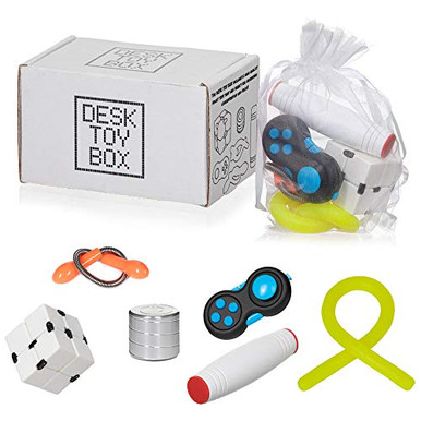 Desk Toy Box for Stress Relief and Anxiety Adults Kids 6 Pack Set ...
