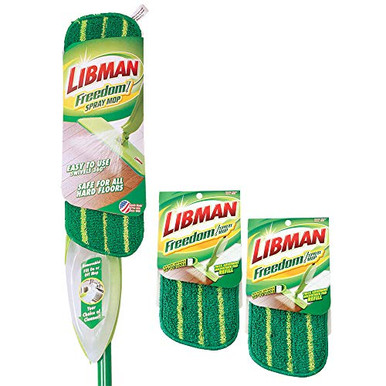 Libman Freedom Kit Spray Mop Green White - Warehousesoverstock