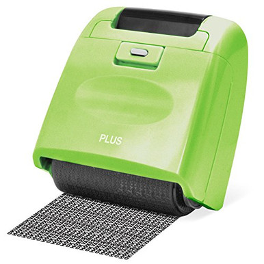 Plus Guard Your ID Wide Roller Stamp Green - Warehousesoverstock