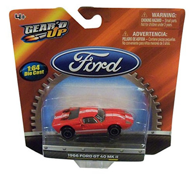 Ford Geard Up Officially Licensed 164 Die-cast Vehicle ~ 1966 GT 40 MK ...