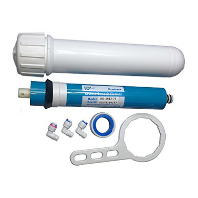 HUINING 75 GPD Residential RO Membrane Membrane Housing with Connector ...