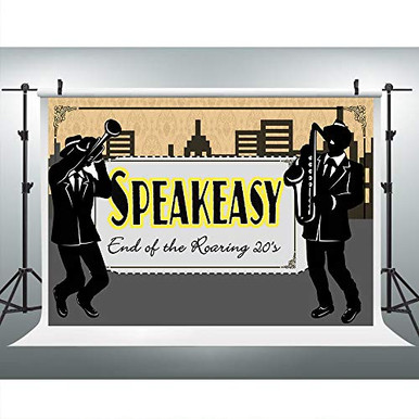 Speakeasy 1920s Party Backdrop for Photography 9x6FT Roaring 20s ...