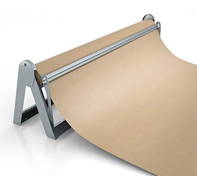 Paper Roll Dispenser and Cutter - Long 24 Roll Paper Holder - Great ...