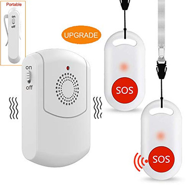 Wireless Personal Caregiver Pager Nurse Alert Call Button System for ...