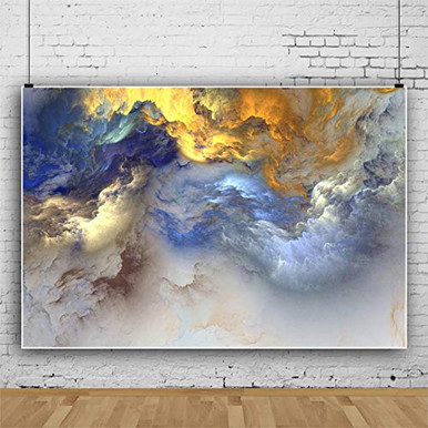 YEELE 7x5ft Abstract 3D Graphics Backdrop Vibrant Psychedelic ...