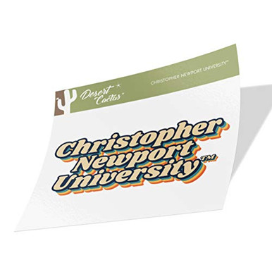 Christopher Newport University CNU Captains NCAA Vinyl Decal Laptop ...