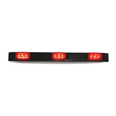 GG Grand General 87091 Black Plastic ID Bar w 3 Spyder Red 3-LED Marker ...