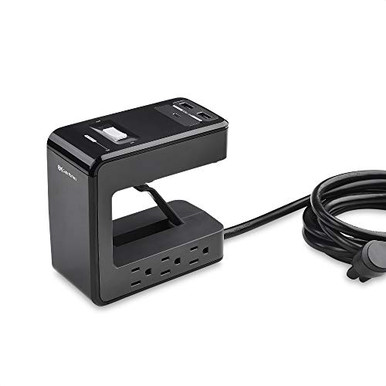 Cable Matters UL Listed 6 Outlet Desk Mount Surge Protector Power Strip ...