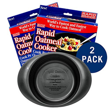 Rapid Oatmeal Cooker Microwave Instant or Old-Fashioned Oats in 2 ...