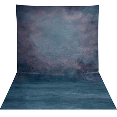 Allenjoy 8x10ft Old Master Fabric Dark Purple and Blue Photography ...