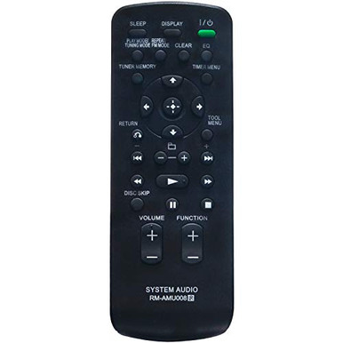 New RM-AMU008 Replacement Remote Control fit for Sony Compact Hi-Fi ...