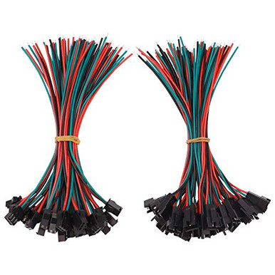 smseace 25 pair sm 3 pin plug connector male and female 22 AWG Adapter ...