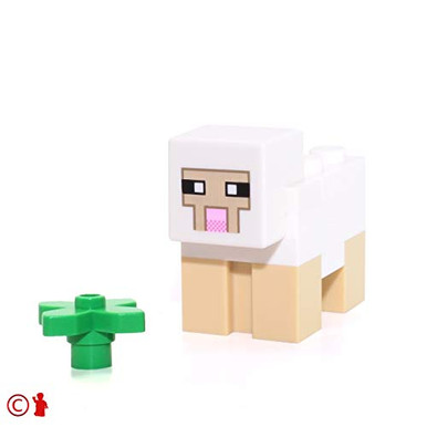 LEGO Minecraft Minifigure Sheep - Warehousesoverstock