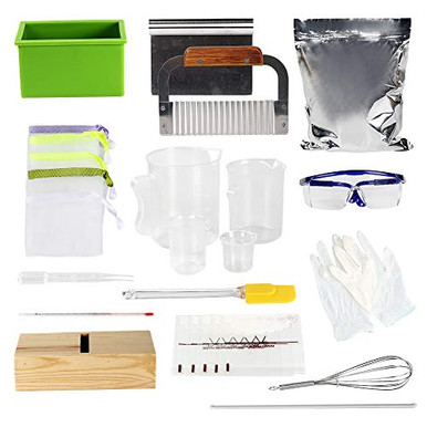 Nicole Complete DIY Soap Making Supplies Kit 20 Pieces Full Beginners ...