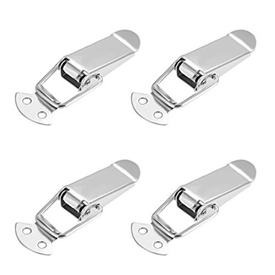 uxcell Spring Loaded Toggle Latches, 90mm Length Stainless Steel 304 ...