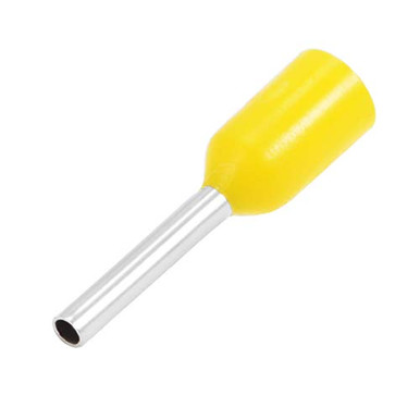 uxcell 10Pcs AWG22 Wire Ferrules Crimp Connectors,VE0508,Yellow,Wire ...