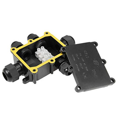 uxcell Waterproof Outdoor Electrical 5 Way PG9 Cable Gland Electrical ...