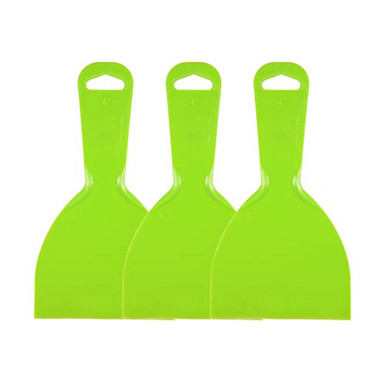 uxcell Putty Scraper 4 Plastic Flexible Putty Knives Disposable ...