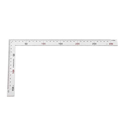 uxcell L Square 150x300mm Stainless Steel Framing Square 90 Degree ...