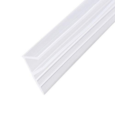 uxcell Frameless Glass Shower Door Sweep - Door Bottom Side Seal Strip ...