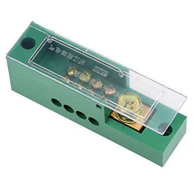 uxcell 1 Inlet 4 Outlet Terminal Strip Blocks 660V 150A Single Phase ...