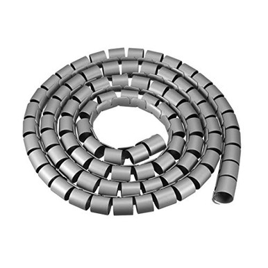 uxcell Flexible Spiral Tube Wrap Cable Management Sleeve 20mmx22mm ...