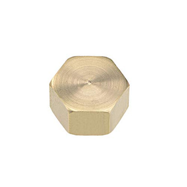 uxcell Brass Cap G38 Female Pipe Fitting Hex Compression Stop Valve ...