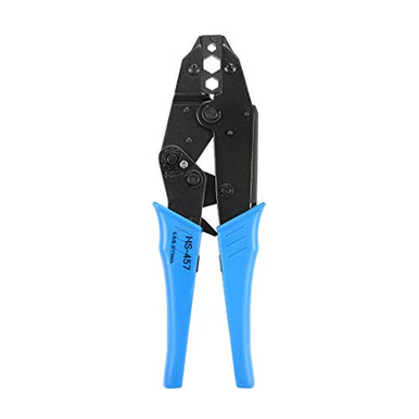 uxcell Ratchet Crimping Press Plier Crimper Tool HS-457 for 5.4/8.2 ...