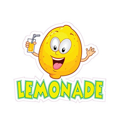 Lemonade Concession Restaurant Food Truck DieCut Vinyl Sticker 10 ...