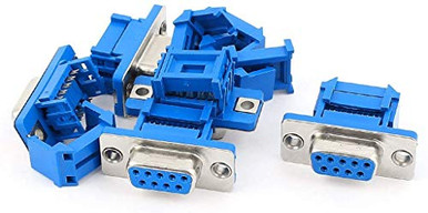 Fielect D-sub Connector Female Socket 15-pin 3-Row Right Angle Port ...