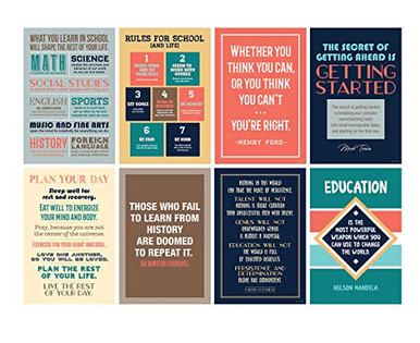 Focus and Zeal Motivational Poster for School Classroom and Office ...