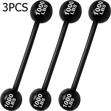 Gejoy Inflatable Dumbbell Inflatable Barbell Inflatable Dumbbell Prop ...