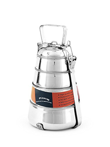 King International Tiffin Lunch Box Steel Lunch Box Food Grade Bento ...