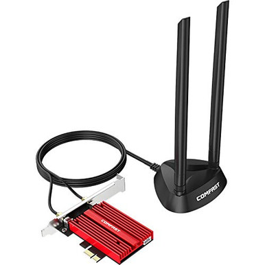 Wi-Fi 6 Dual Band AX200 Plus Wi-Fi Adapter, PCI-E Wireless Network Card ...