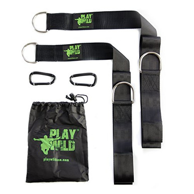 Tree Swing Hanging Straps Kit - 2 x 5ft Tree Swing Strap Hangers and 2 ...