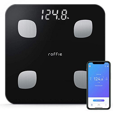 Body Fat Scale Roffie Smart BMI Digital Body Weight Scale for Bathroom ...
